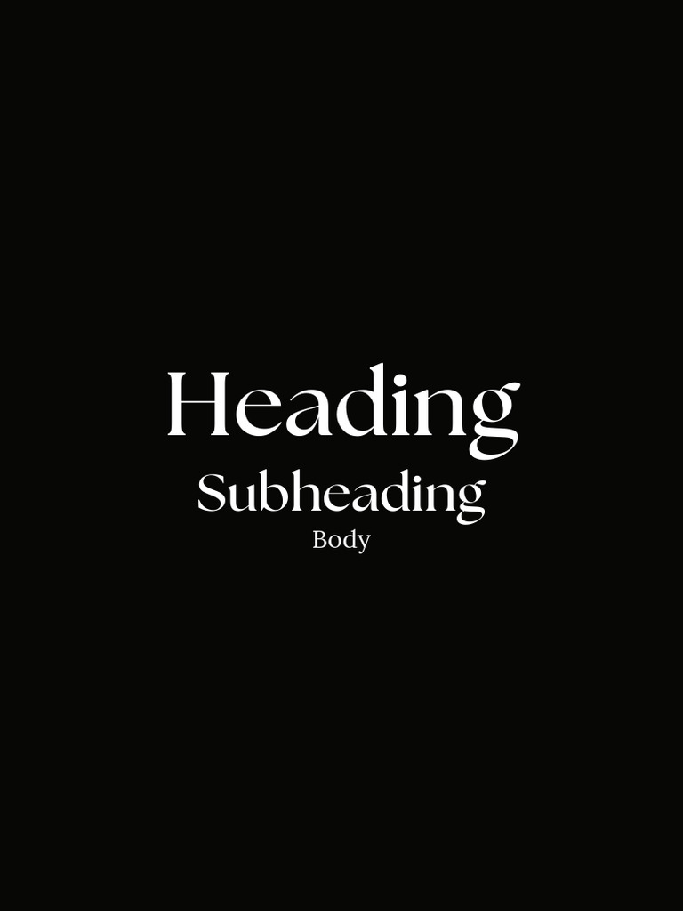 Heading: Subheading | PDF