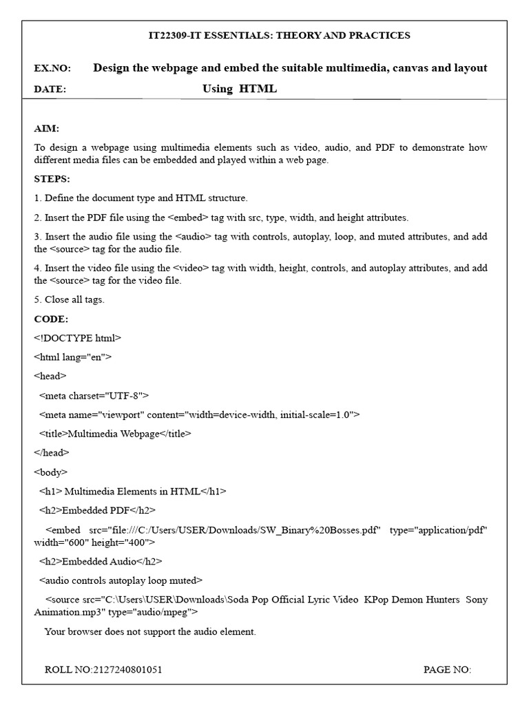 Unais It Essential Ex5 | PDF