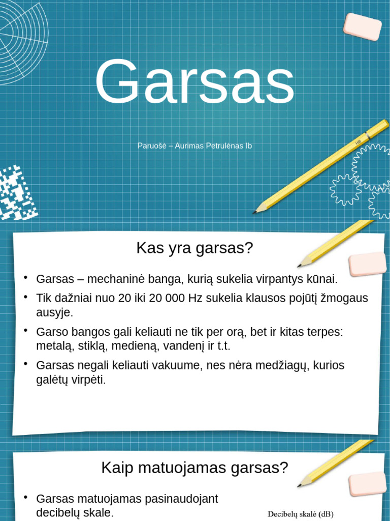Garsas | PDF