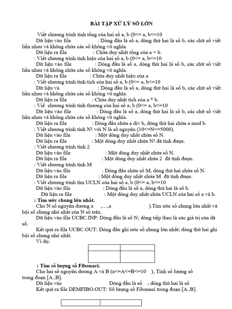 BT Bignum | PDF