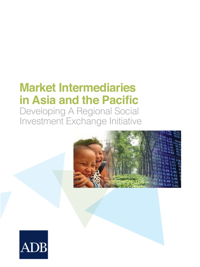 Market Intermediaries | PDF | Asian Development Bank | Sustainability