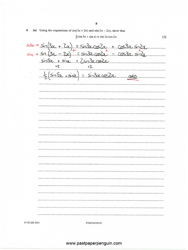 A Trig Compound and Double Angle 1 | PDF