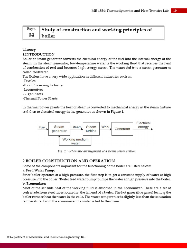 Boiler Construction and Operation Guide | PDF | Boiler | Steam