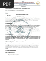Java Program for Student Details | PDF