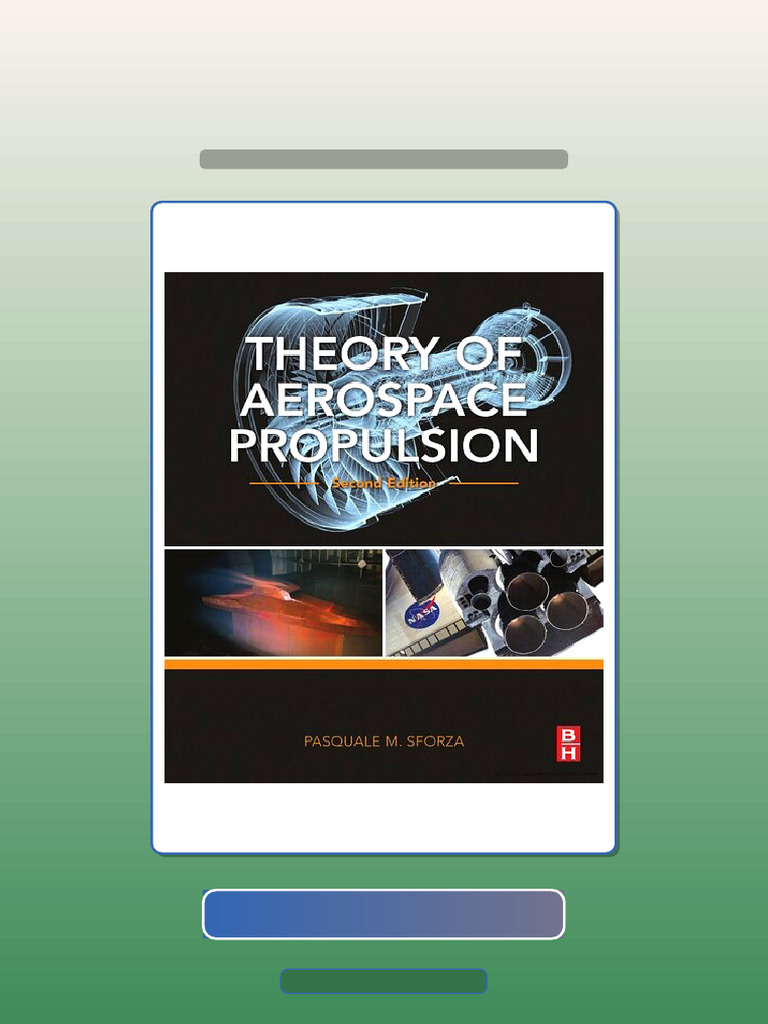 Complete Theory of Aerospace Propulsion 2nd Edition Pasquale M Sforza ...
