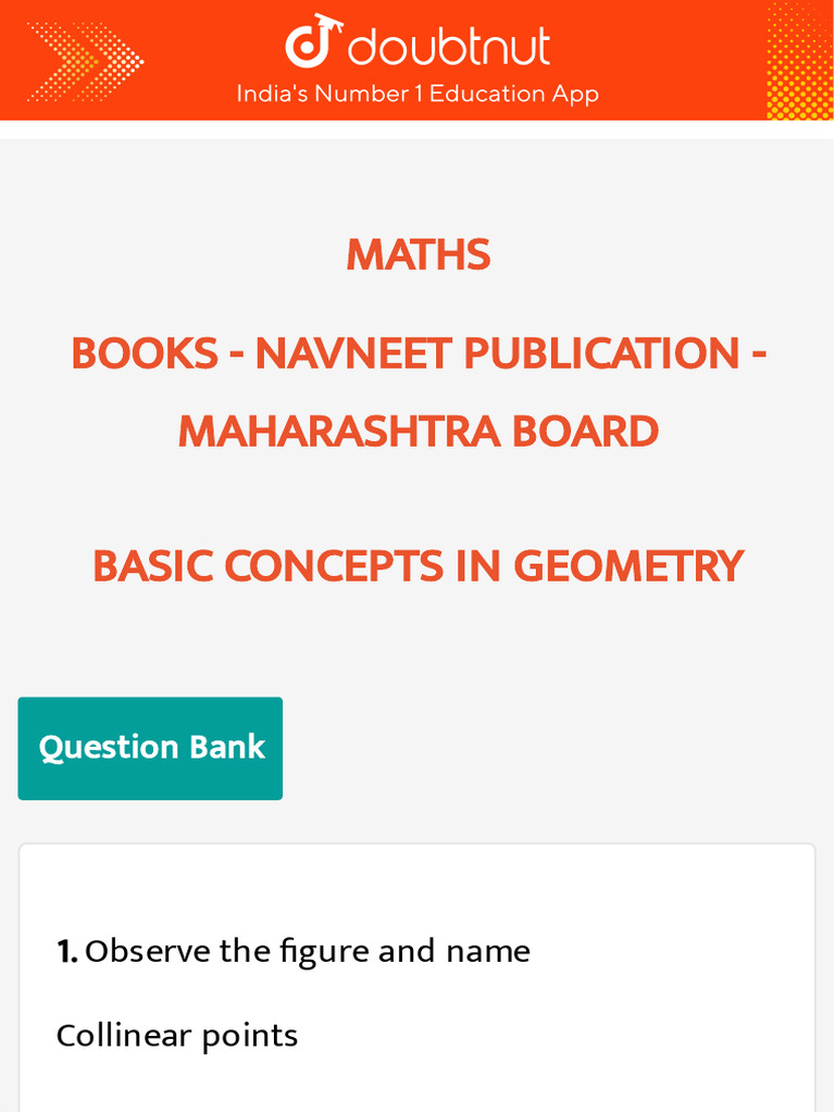 Books Doubtnut Question Bank | PDF