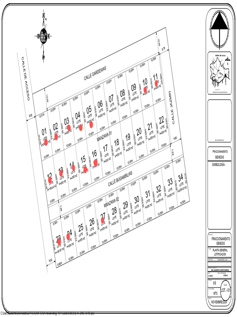 Plano Actualizado Genesis Mar2025 | PDF