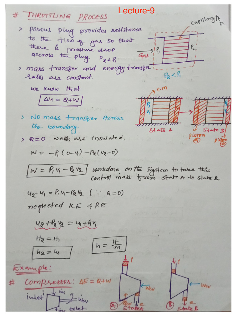 Throttling Process | PDF