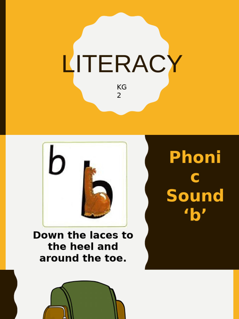 Phonics Lesson: Sound 'b' Activities | PDF
