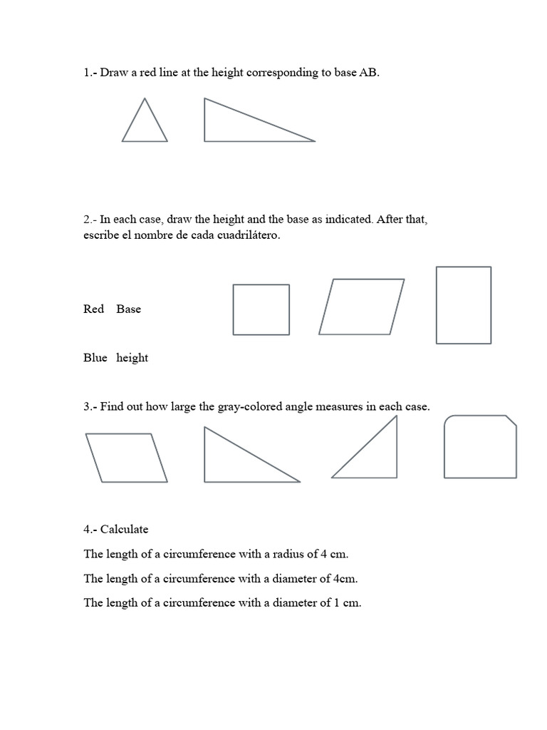 Math Exam 6th Grade Santillana | PDF