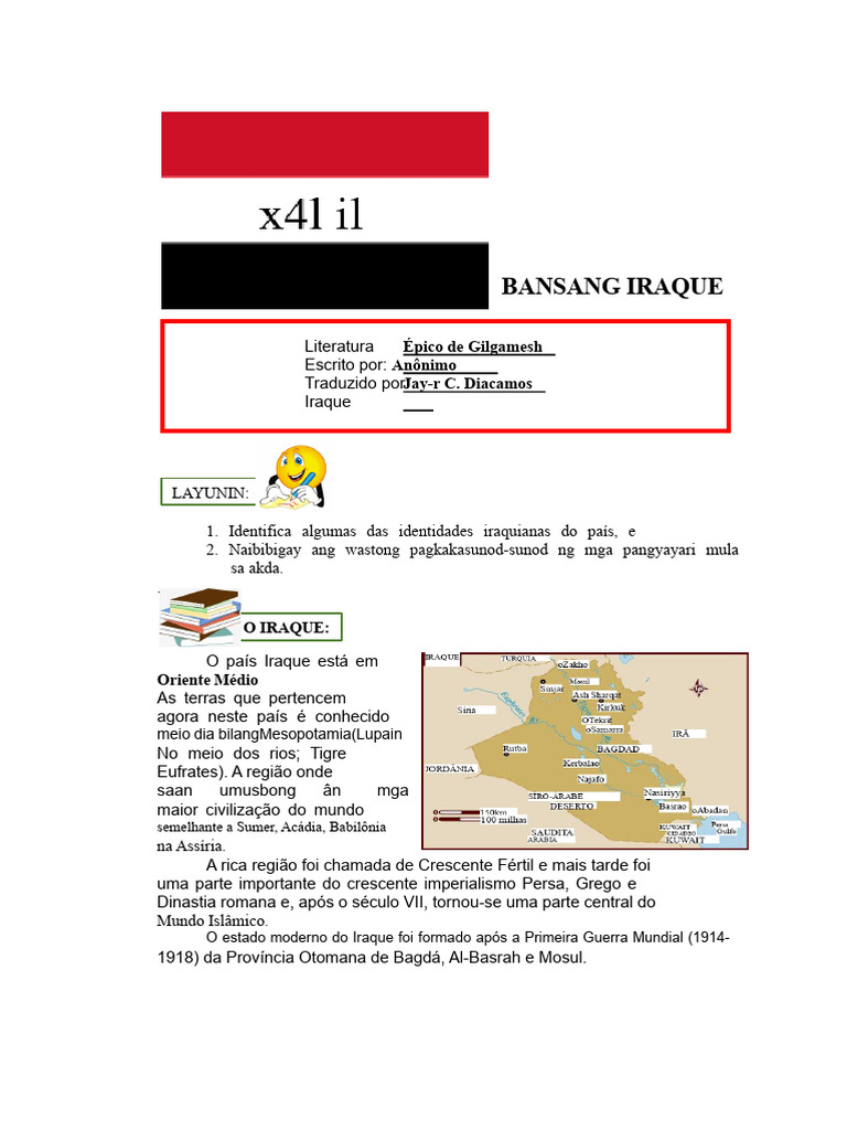 Awtput Sa Litumban - Bansang Iraque | PDF | Iraque | Saddam Hussein
