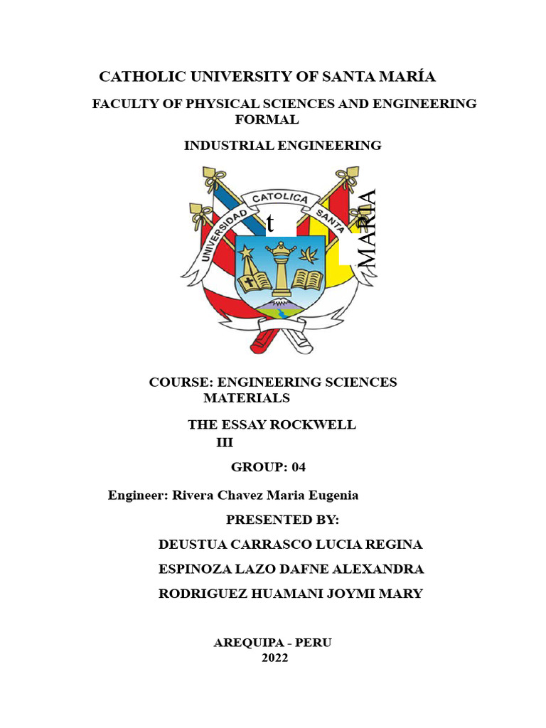 Practice 3 - Rockwell Hardness Test | PDF | Hardness | Building Materials