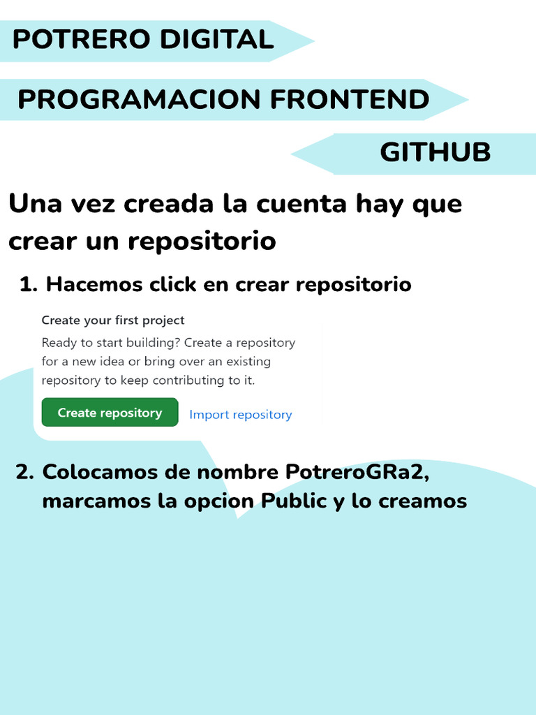 Instructivo Repositorio Github | PDF