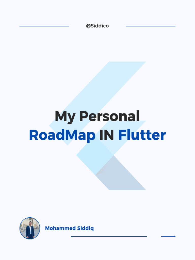 RoadMap in Flutter | PDF