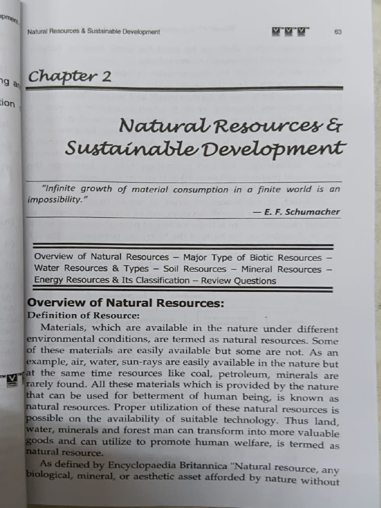 EVS Notes | PDF | Renewable Resources | Ecosystem