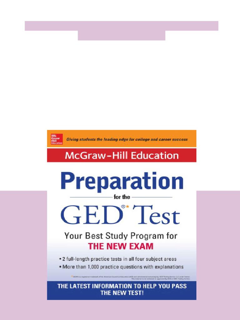 Preparation For The GED Test Third Edition Dausses Instant Download ...