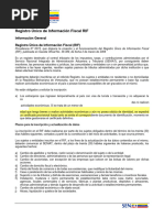 Activación del RIF en BANAVIH | PDF | Economias | Industrias de servicio