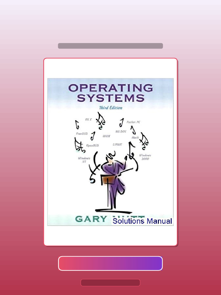Complete Operating Systems 3rd Edition Nutt Verified | PDF | Curriculum ...