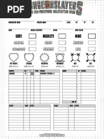 VTM Experience and Blood Potency Costs | PDF