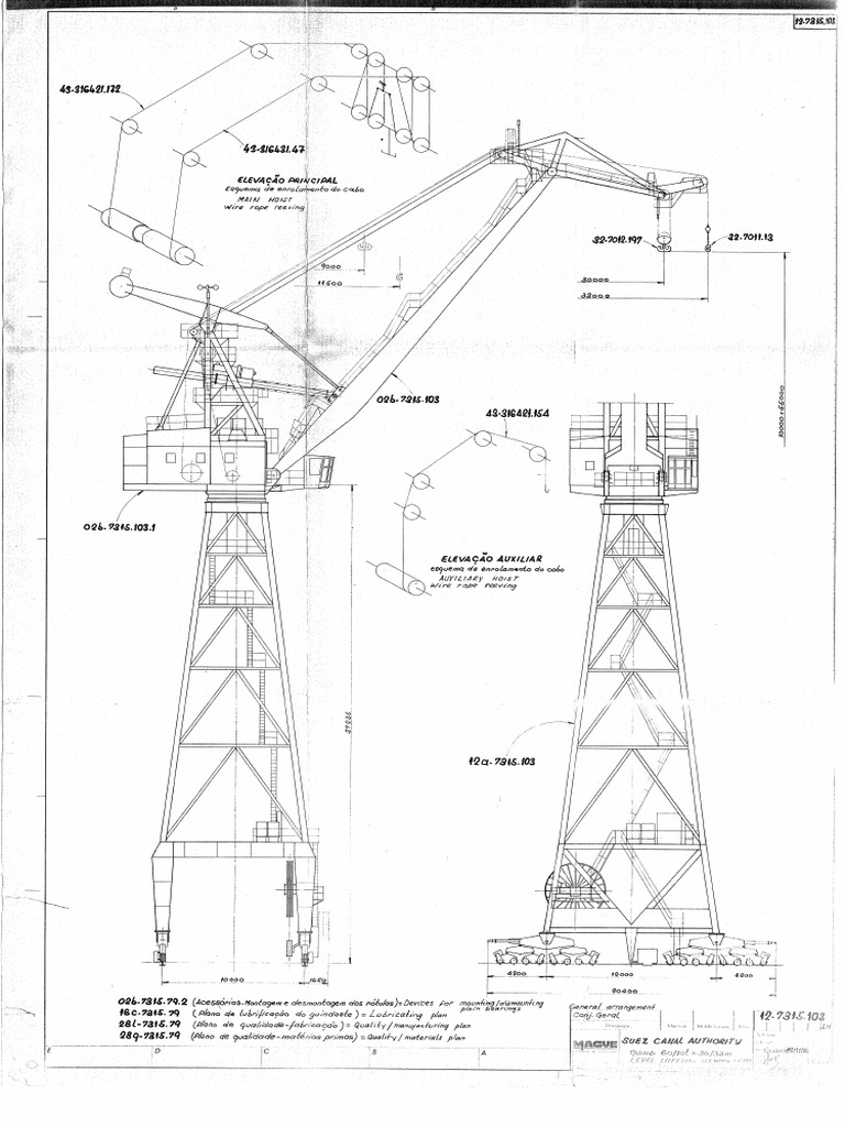 Crane Layout | PDF