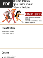 Forensic Analysis of Gunshot Wounds | PDF | Cartridge (Firearms) | Gun ...