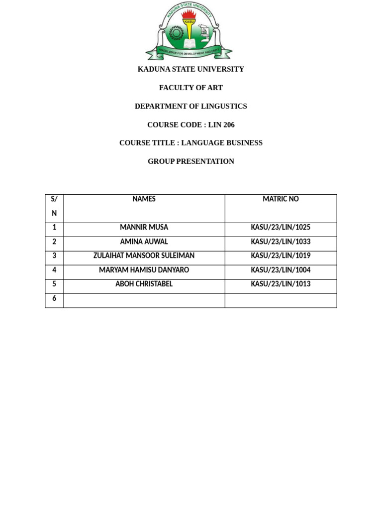 Successfull Language Presentation | PDF | Translations | Communication