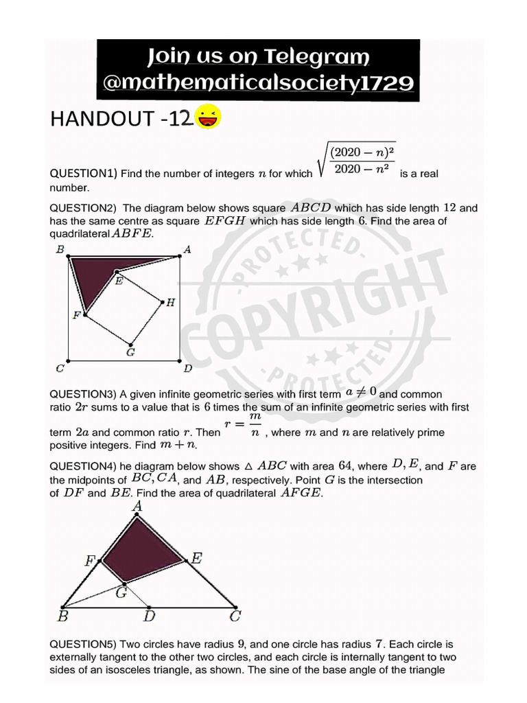 Handout 12 | PDF