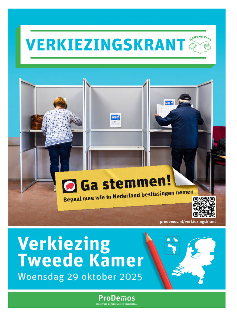 Verkiezingskrant Gewone Taal Tweede Kamer 2025 Digitaal | PDF
