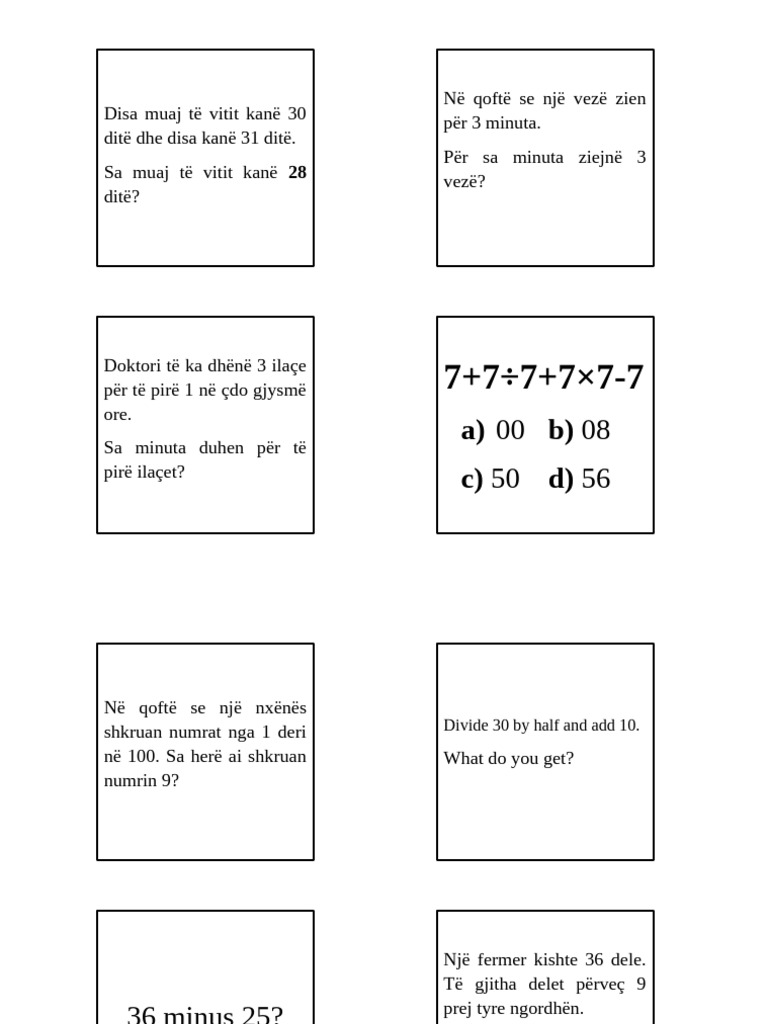 Pyetje Logjike | PDF