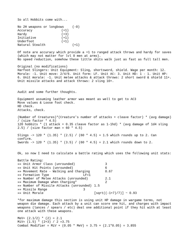 Hobbit Unit Analysis Part One | PDF