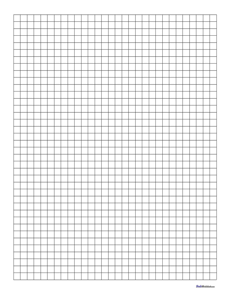 Math Worksheets_ Graph Paper_ Graph Paper_ Engineering Standard Graph ...