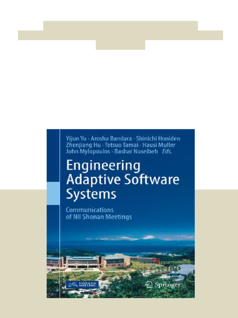 Engineering Adaptive Software Systems: Communications of NII Shonan ...