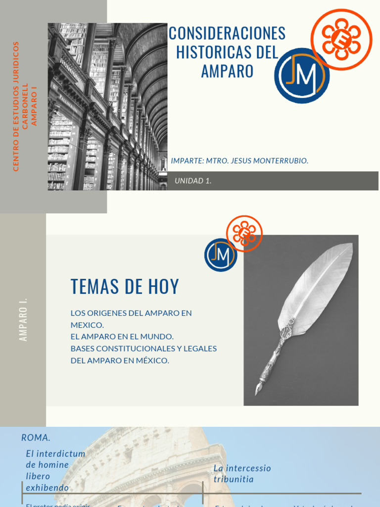 Historia y Evolución del Amparo en México | PDF | Ley Pública | Justicia