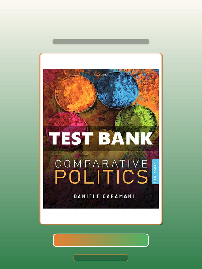 Comparative Politics 5 Ed Caramani Ebook and TestBank Bundle Get It Now ...