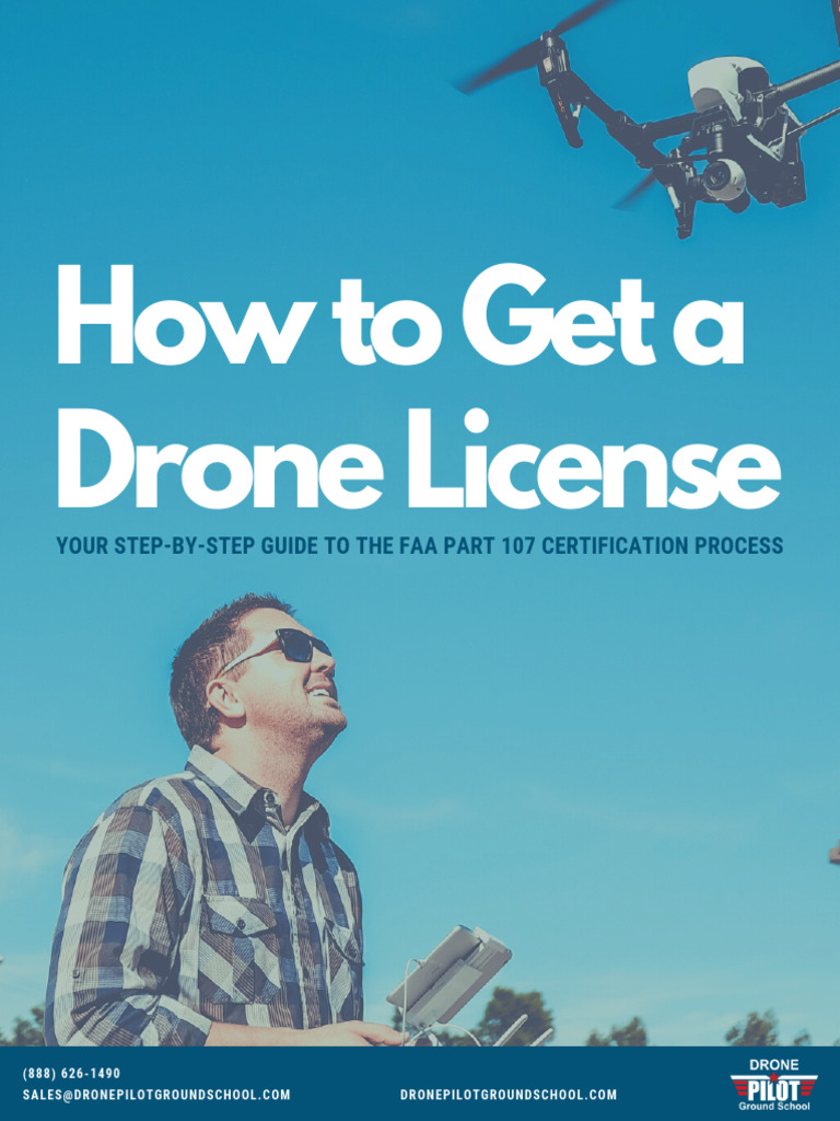 How To Get A Drone License | PDF | Unmanned Aerial Vehicle | Federal ...