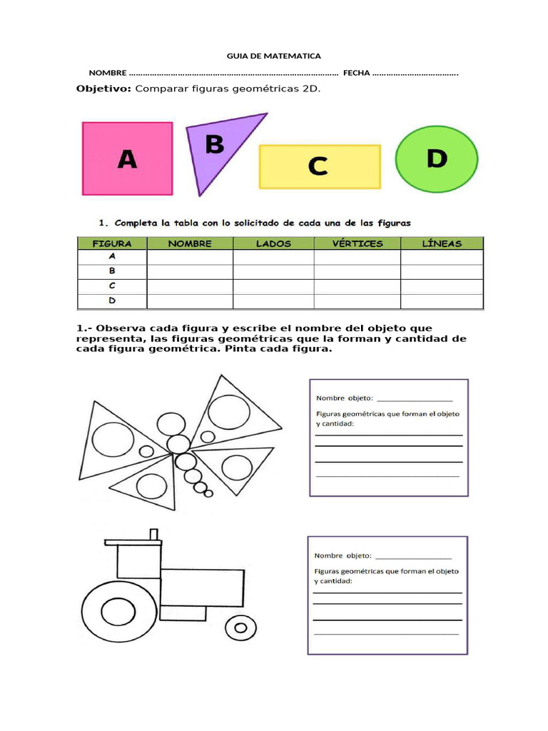 Guia de Matematica Miercole | PDF
