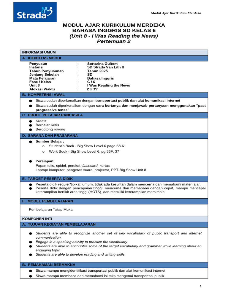 UNIT 8 Pertemuan 2 | PDF | Linguistics | Human Communication