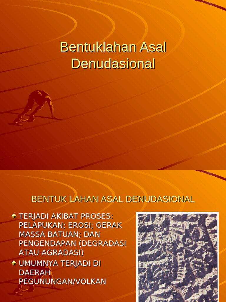 Bentuk Lahan Asal Denudasional | PDF
