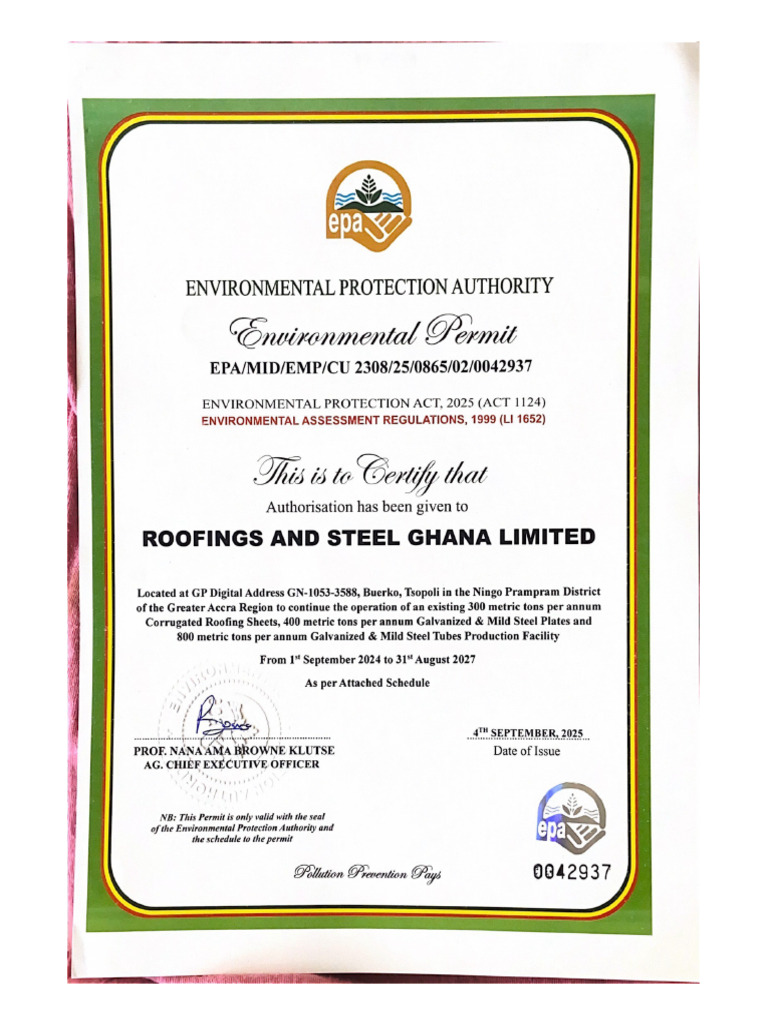 Environmental Permit | PDF