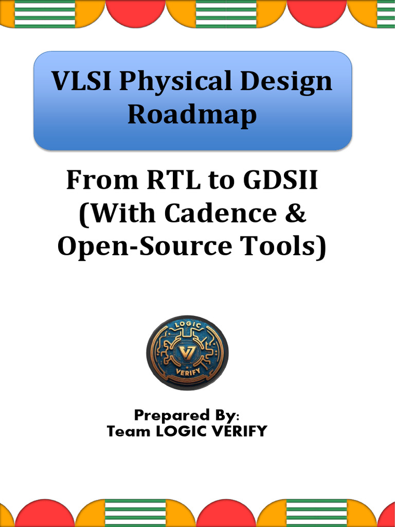 VLSI ASIC Design Roadmap: RTL to GDSII | PDF | Logic Synthesis | Computing