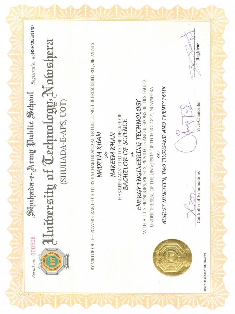 Bachelor Of Science Degree Pdf