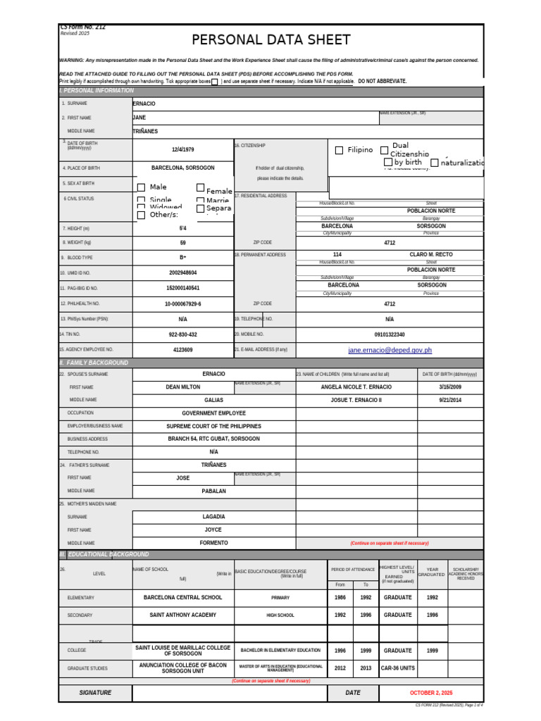 PDS Revised 2025 | PDF | Government