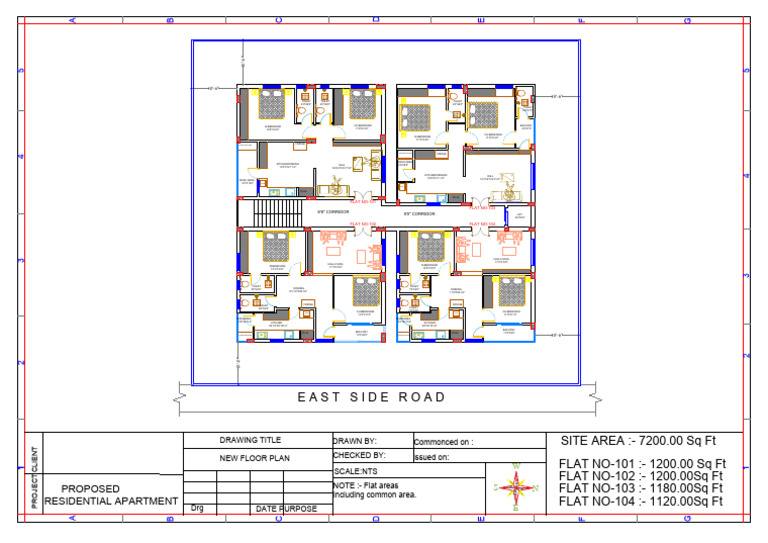 Proposed Residential Apartment Layout | PDF