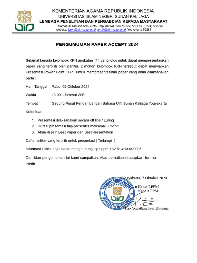 Local Guide Program Announcement 2024 | PDF