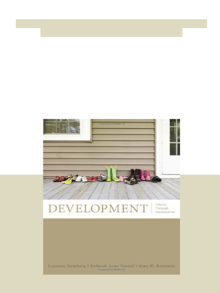 Development Infancy Through Adolescence 1st Edition Laurence Steinberg ...