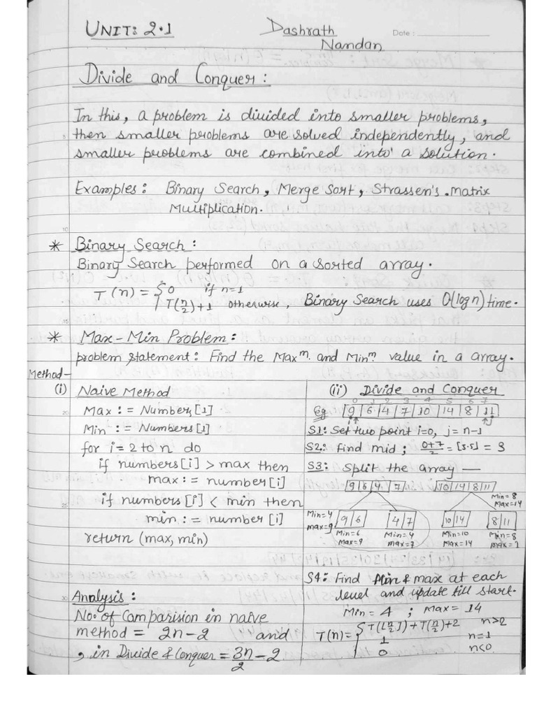Daa Unit2 | PDF
