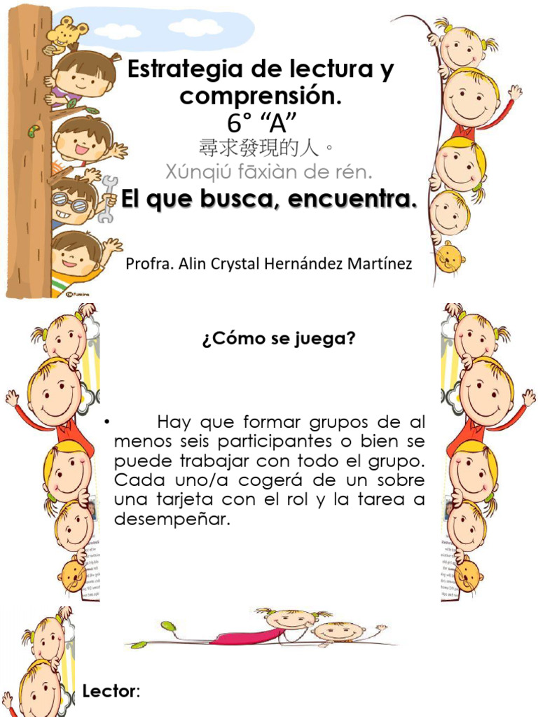 Estrategia de Lectura y Comprensión | PDF