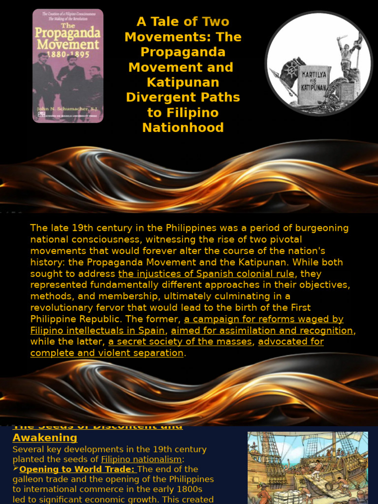 Chapte 2.1 Propaganda Katipunan | PDF | Philippines–Spain Relations ...