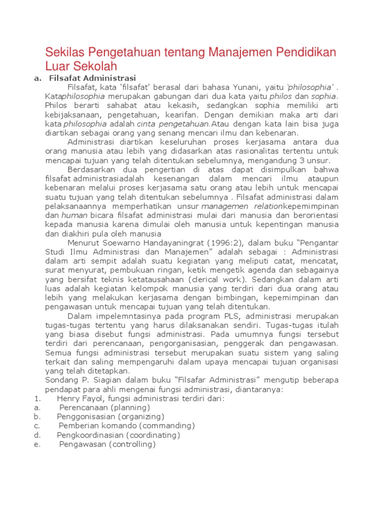 Manajemen PLS | PDF | Pengembangan Diri | Sains & Matematika