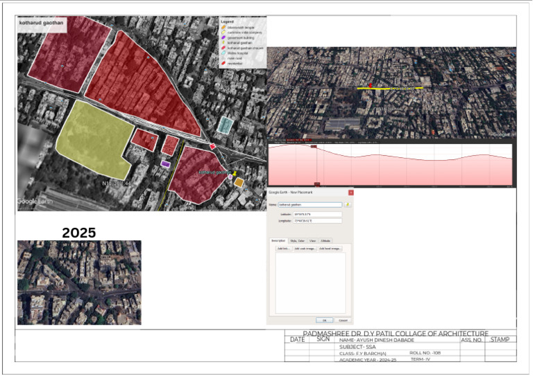 2025 F.Y B.Arch(A) SSA Document | PDF